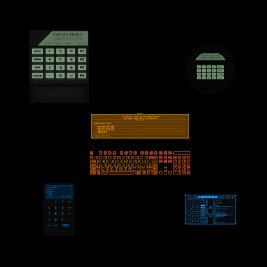 3ds max keypads pack keyboard pads