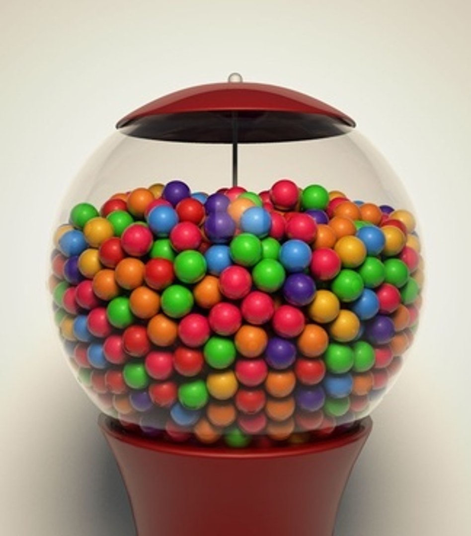 3d Gumball Machine