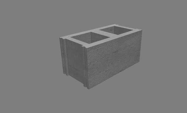 Cinder Block STL Models for Download | TurboSquid