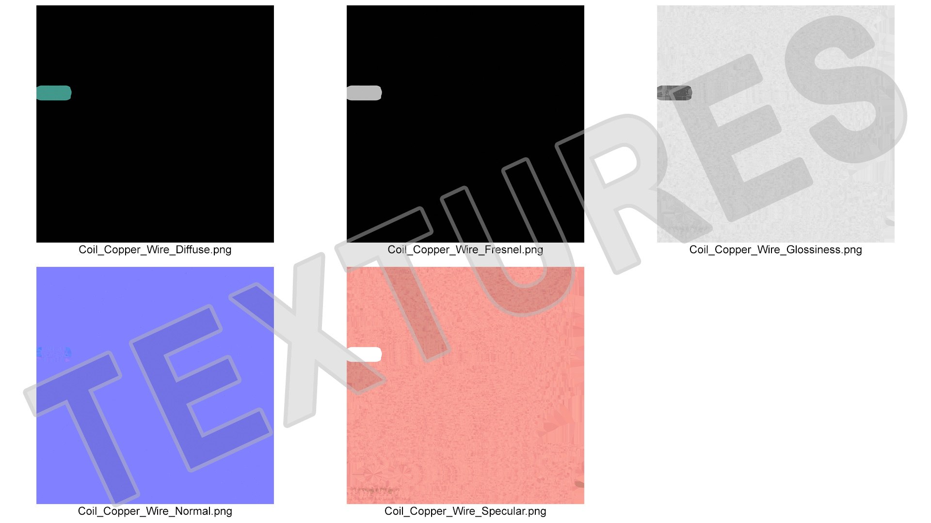 Coil Copper Wire 3D model - TurboSquid 1918534