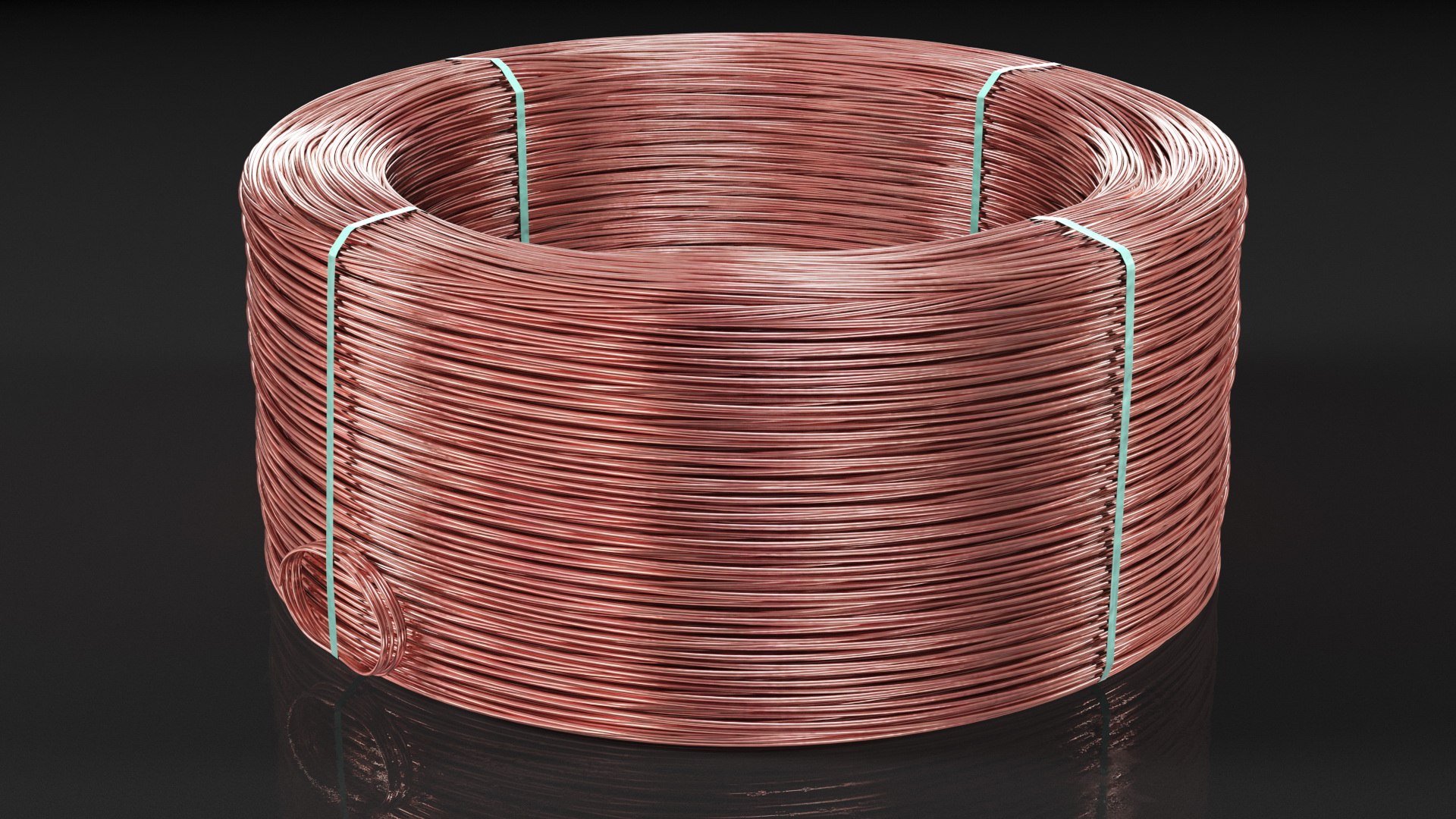 Coil Copper Wire 3D model - TurboSquid 1918534