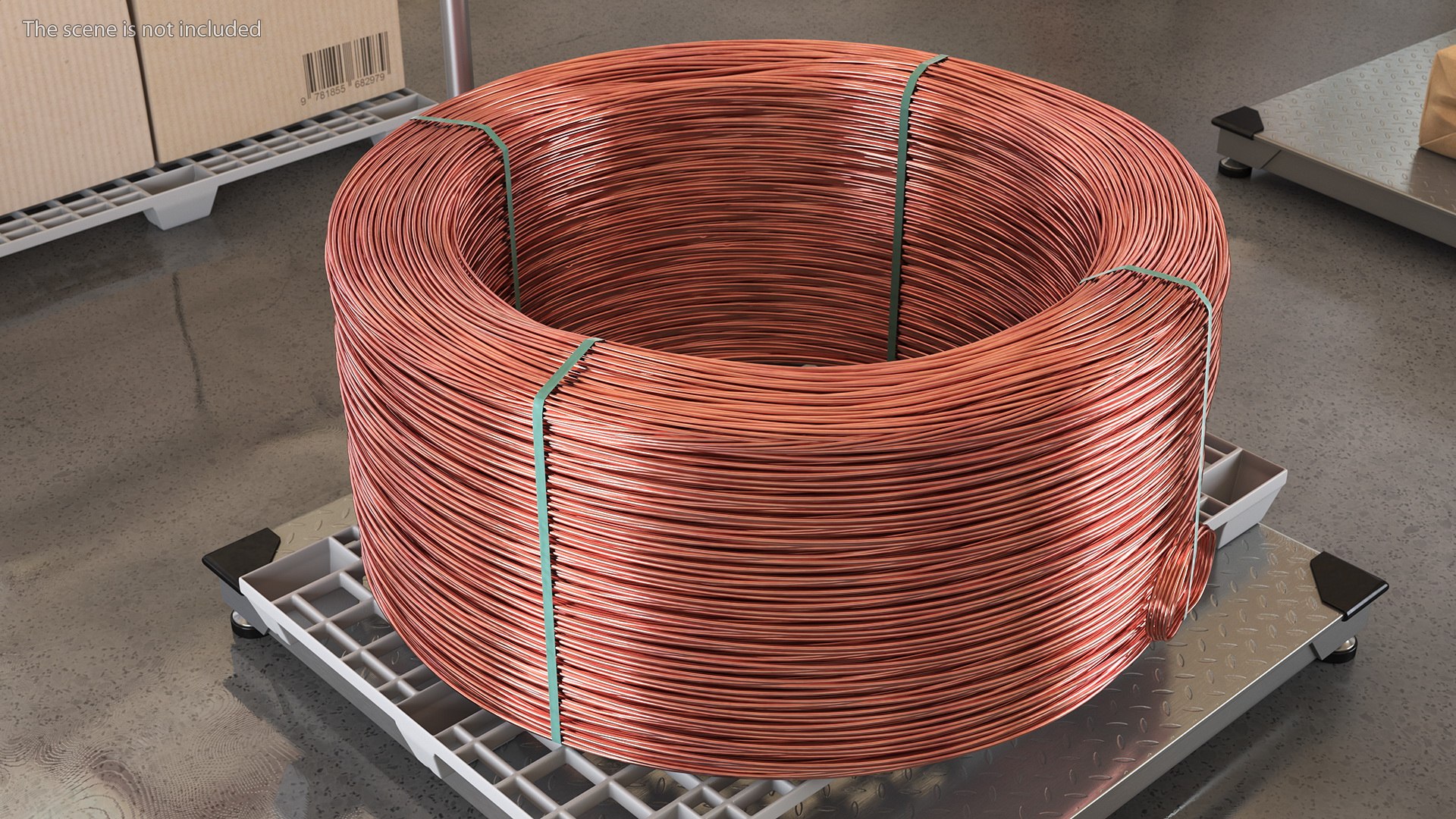Coil Copper Wire 3D model - TurboSquid 1918534