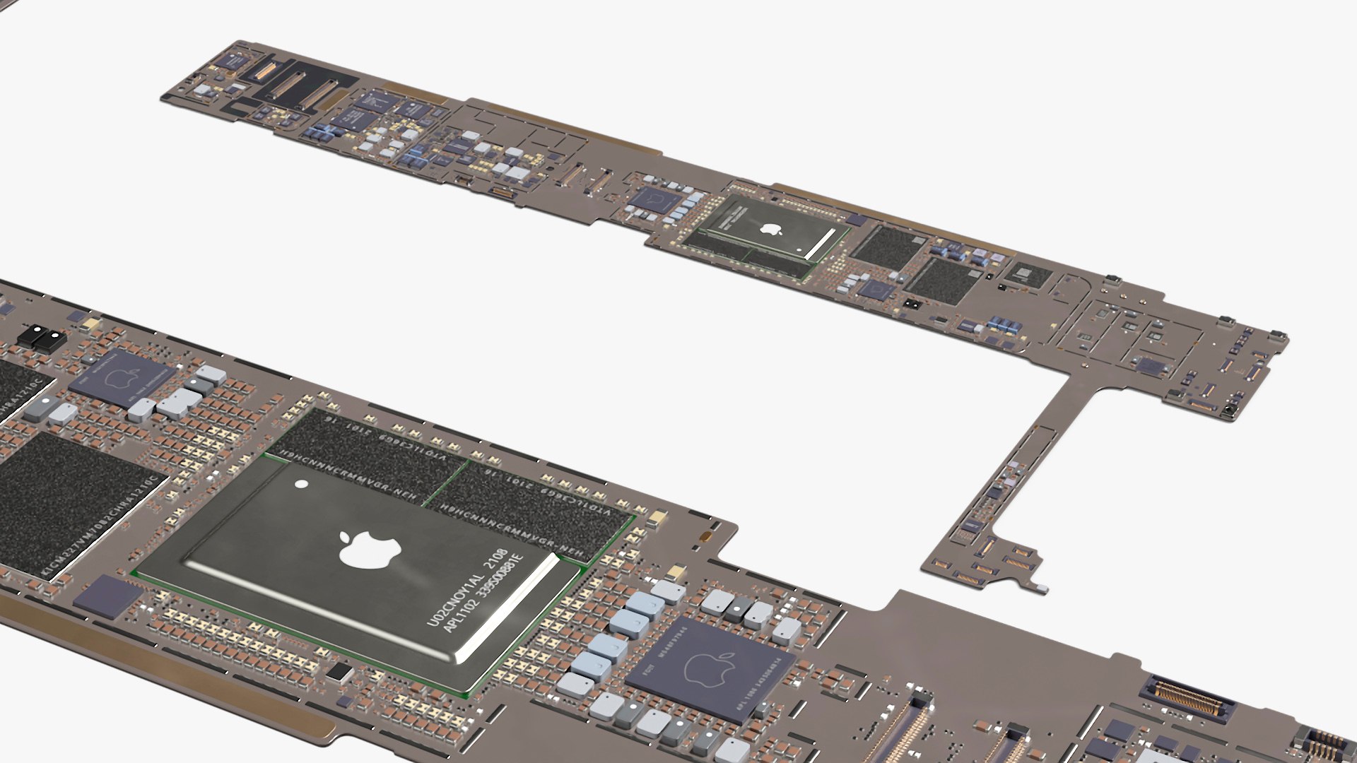 3D Tablet Fully Disassembled - TurboSquid 2368978