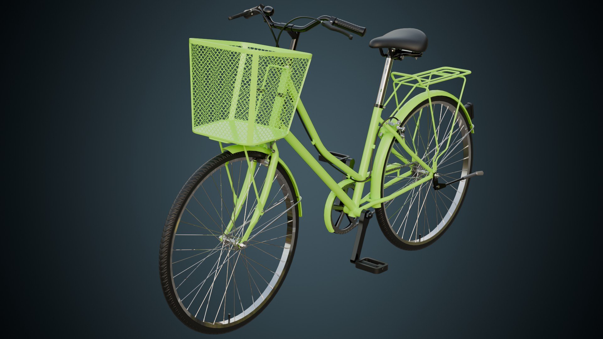Bicycle 1 Basic 3D - TurboSquid 2225149