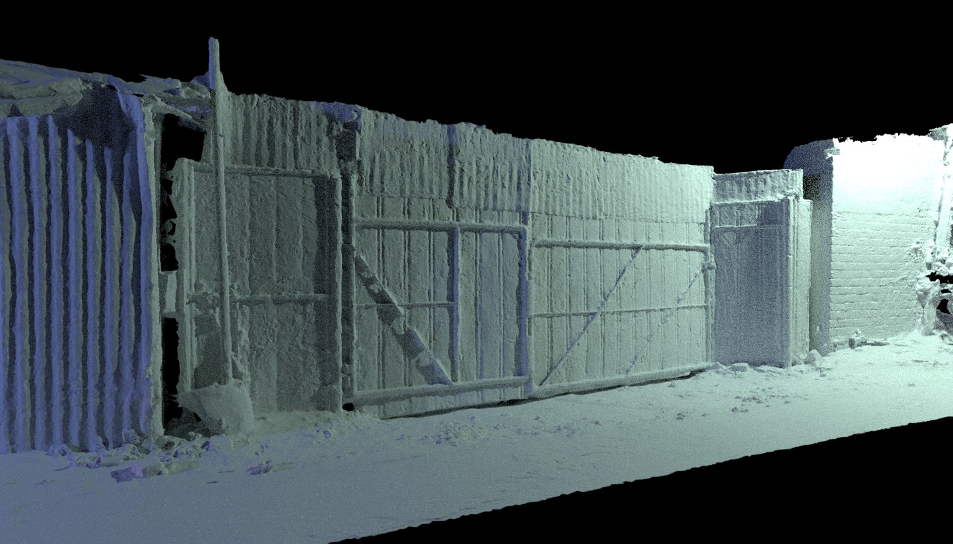 Graffiti Fence 1 3D - TurboSquid 1351172