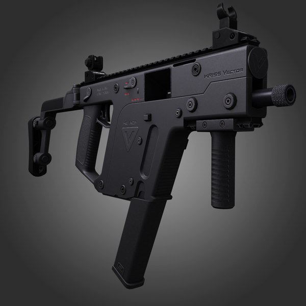 3d max kriss smg vector