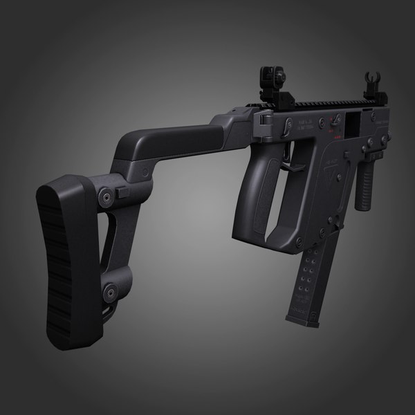 3d max kriss smg vector