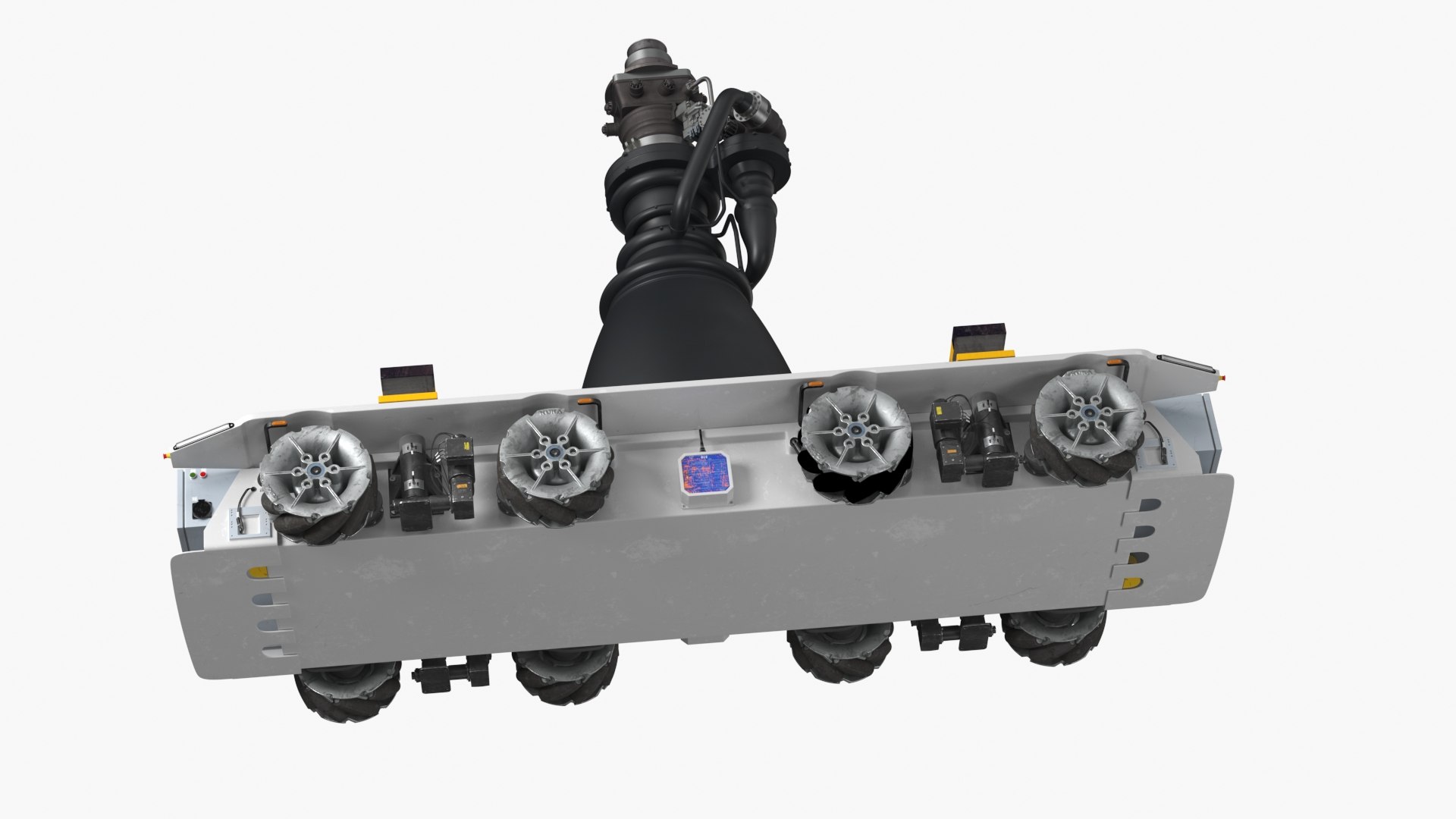 3D Model Raptor Rocket Engine On Transport Platform Rigged - TurboSquid ...