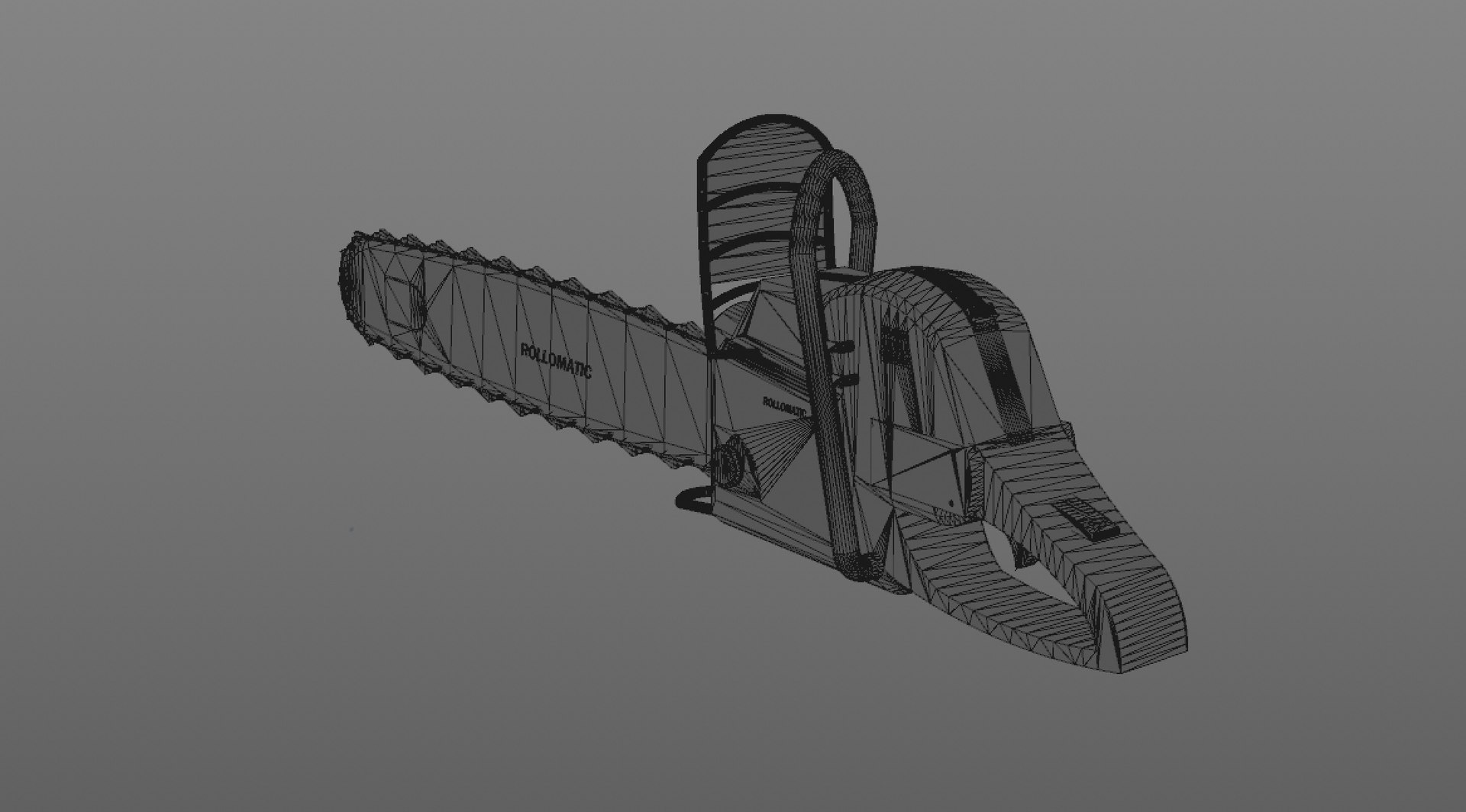 Stihl Rollomatic Chainsaw 3D - TurboSquid 2121449