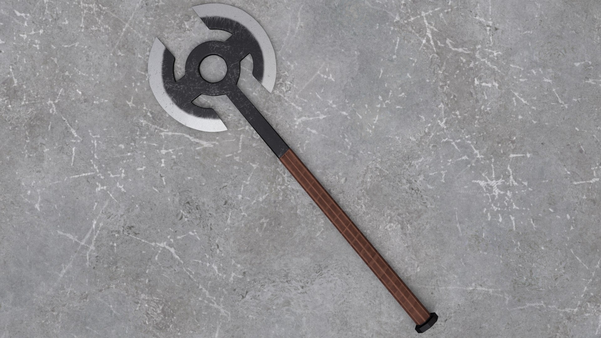 3D labrys metallic - TurboSquid 1596402