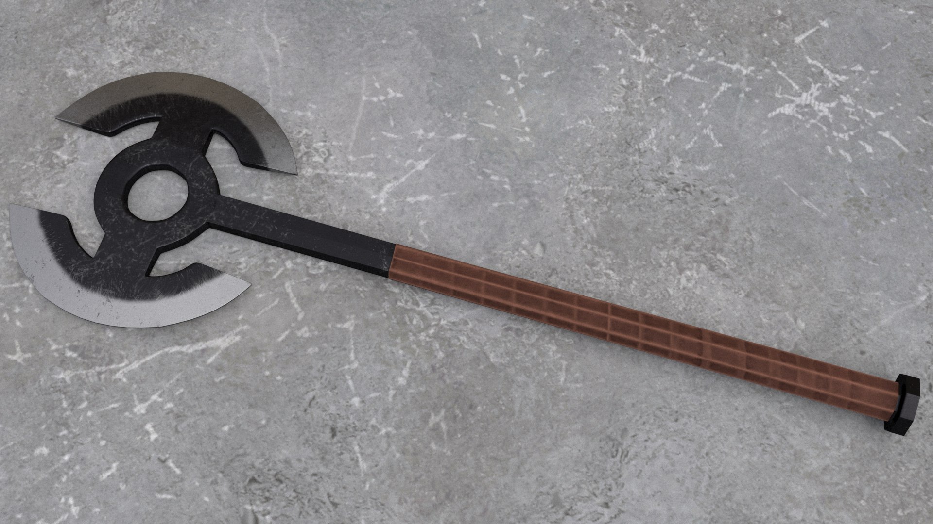 3D labrys metallic - TurboSquid 1596402