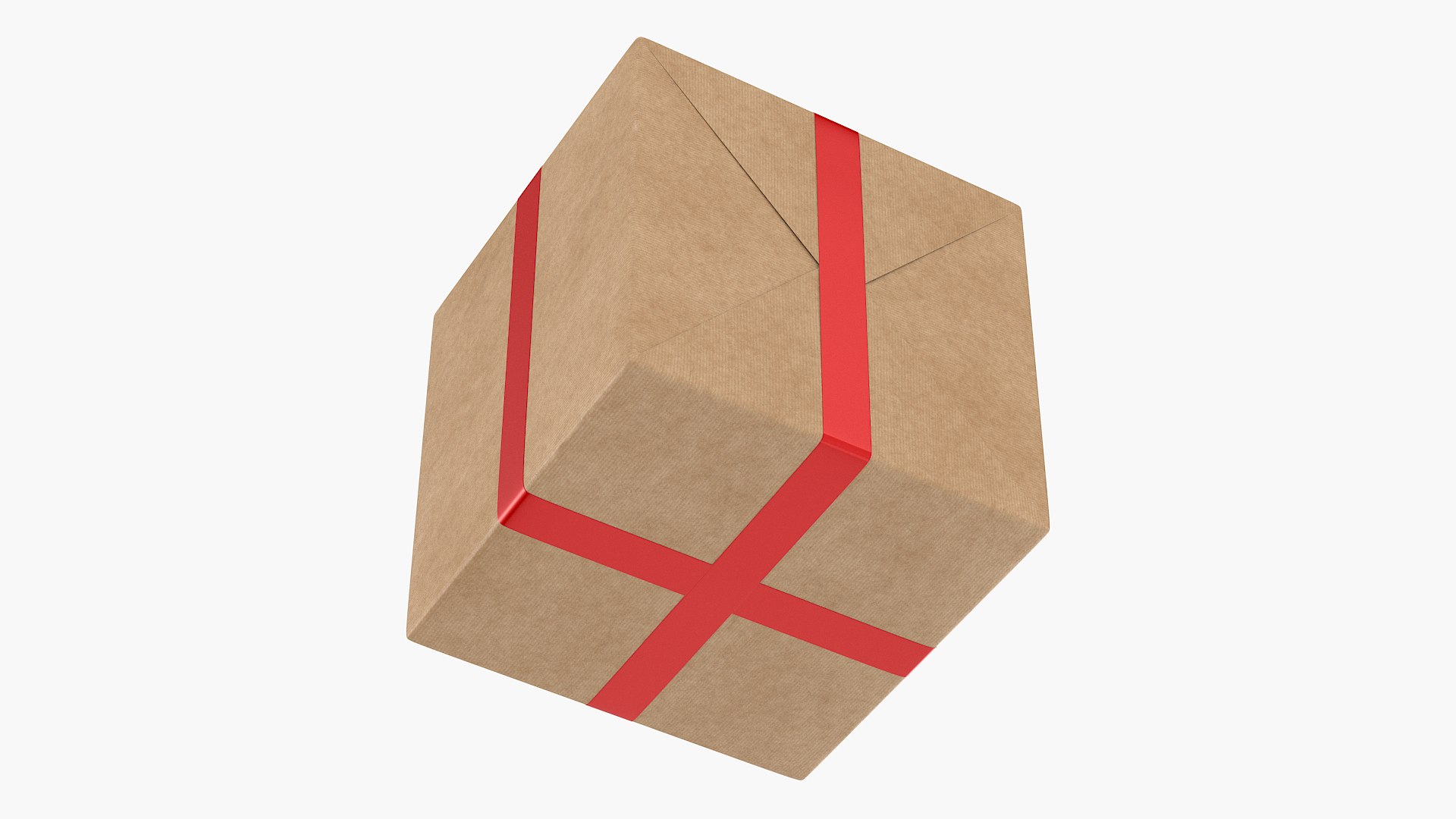Wrapped Gift Box 5 V2 3D Model - TurboSquid 2294833