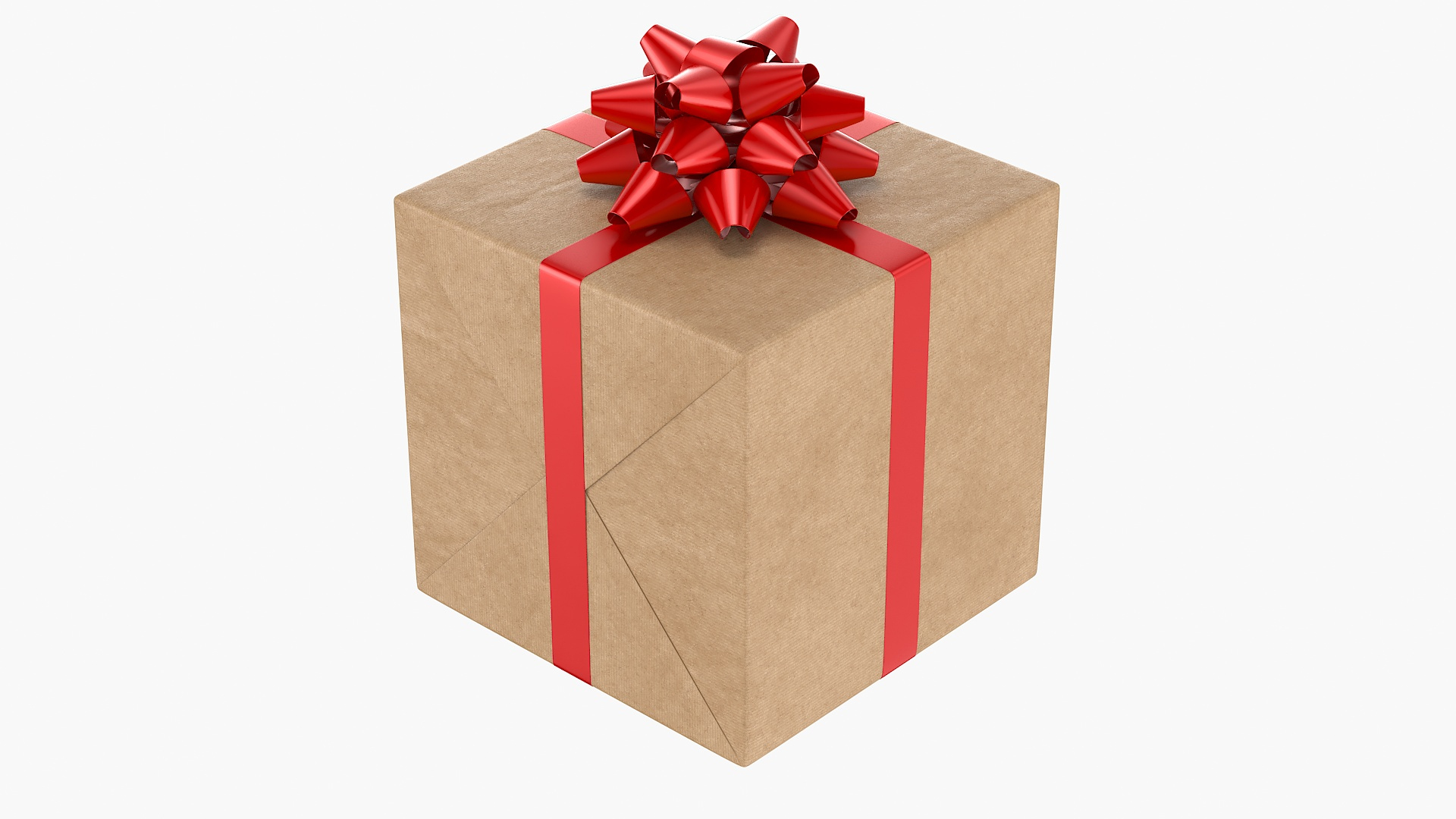 Wrapped Gift Box 5 V2 3D Model - TurboSquid 2294833