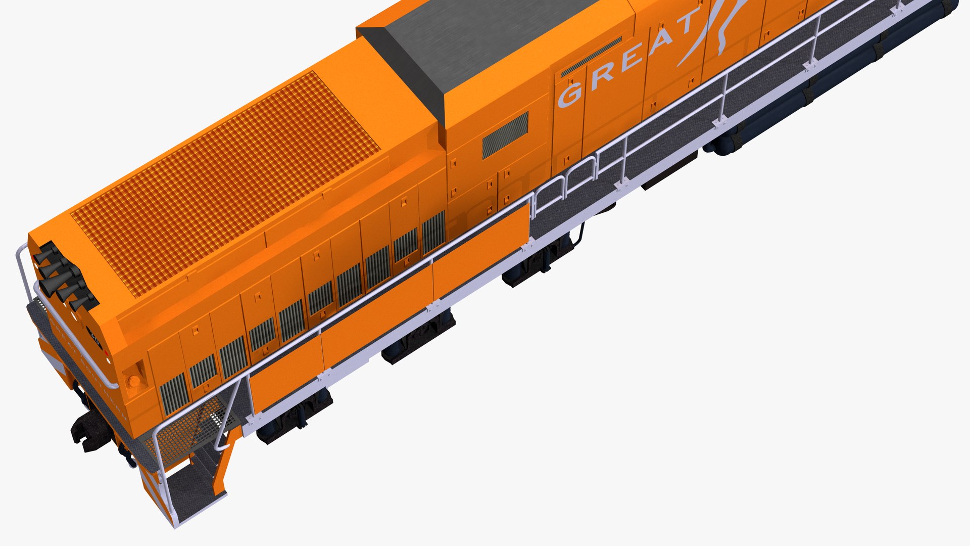 3D Australian Nr Class Nr30 Great Southern Diesel Electric Locomotive ...