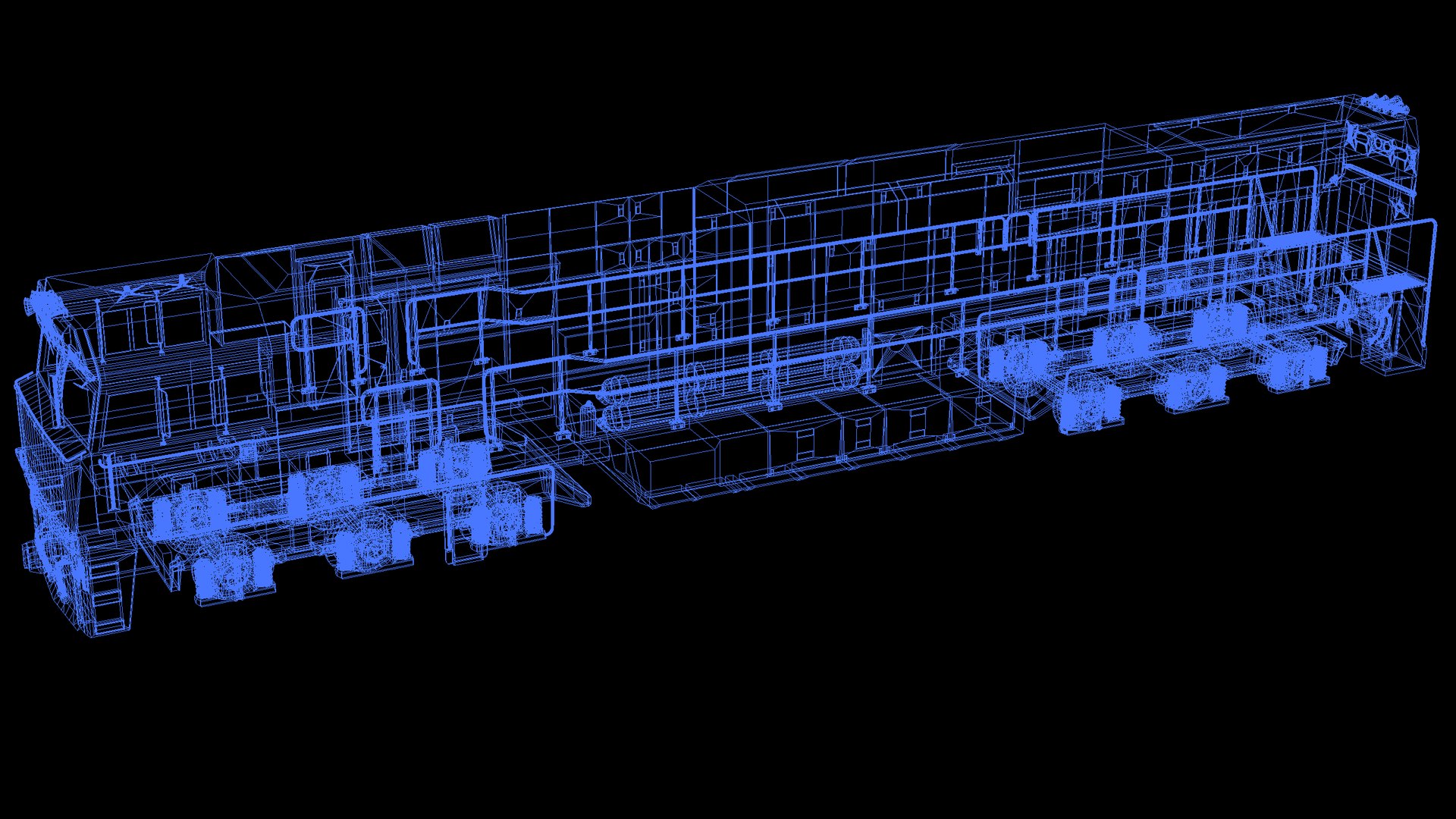 3D Australian Nr Class Nr30 Great Southern Diesel Electric Locomotive ...
