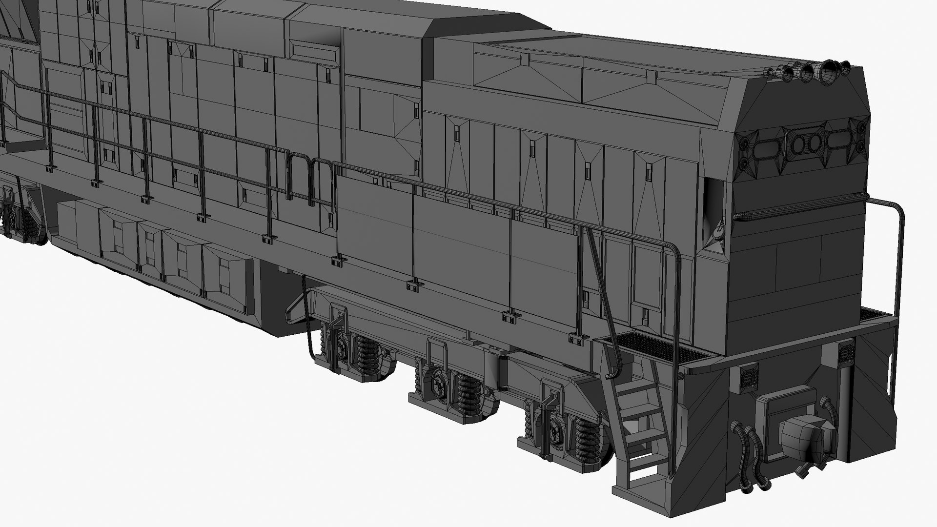 3D Australian Nr Class Nr30 Great Southern Diesel Electric Locomotive ...