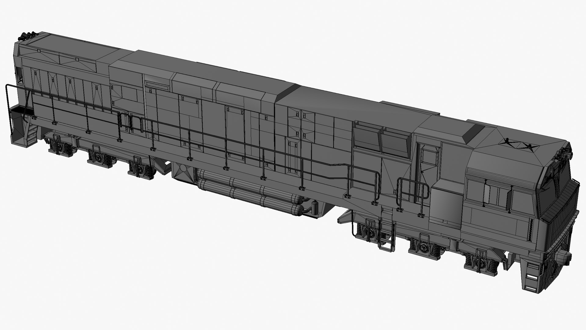 3D Australian Nr Class Nr30 Great Southern Diesel Electric Locomotive ...