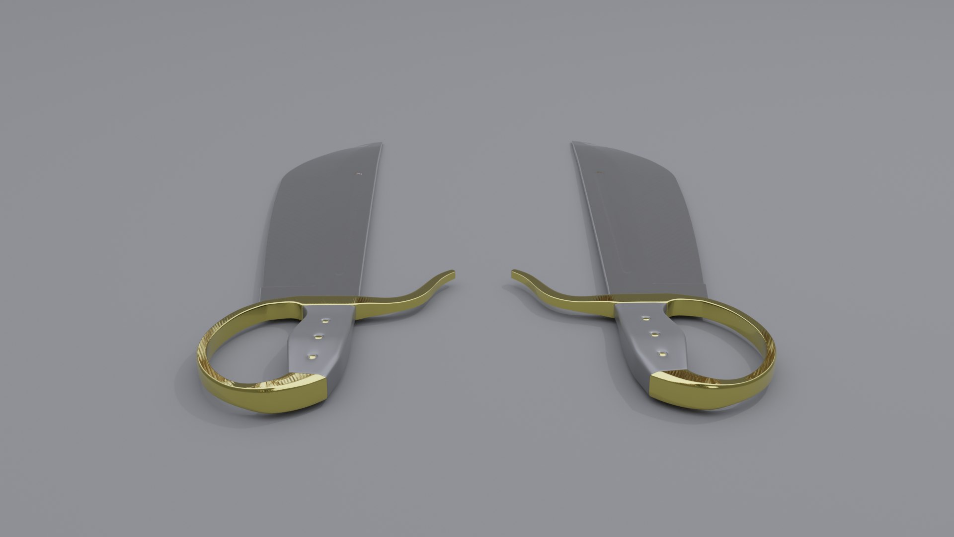 3D wingchun butterfly sword - TurboSquid 1457140