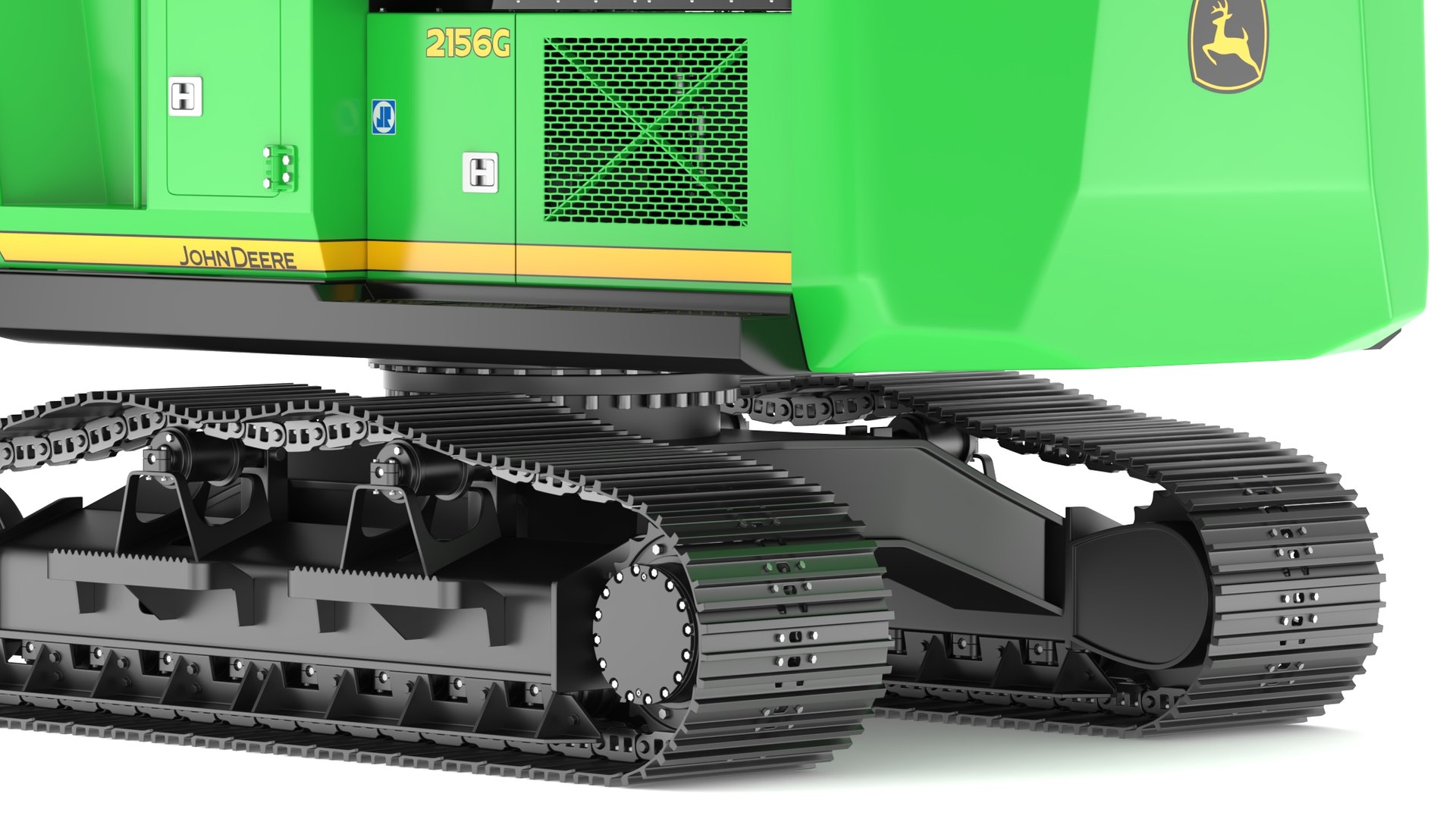 3D 2021 John Deere 2156G Log Loader - TurboSquid 2363410