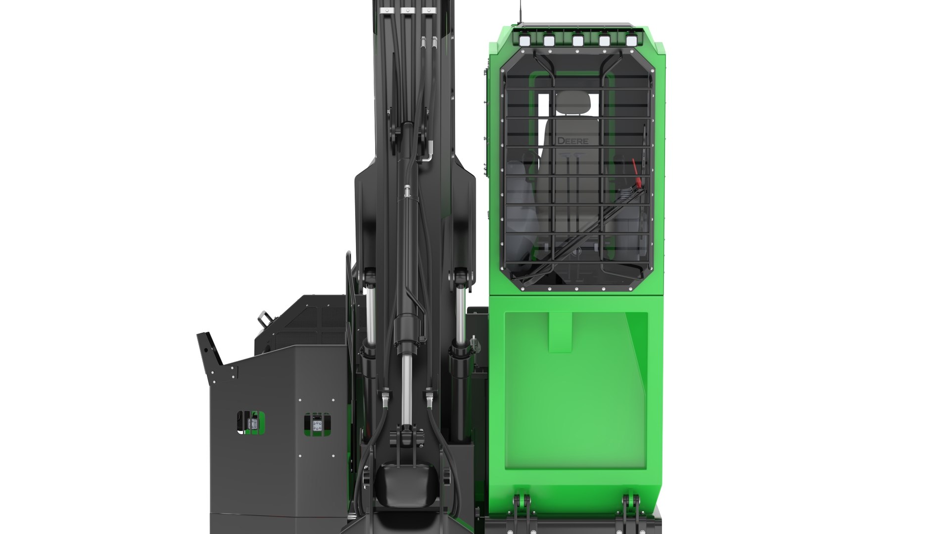 3D 2021 John Deere 2156G Log Loader - TurboSquid 2363410
