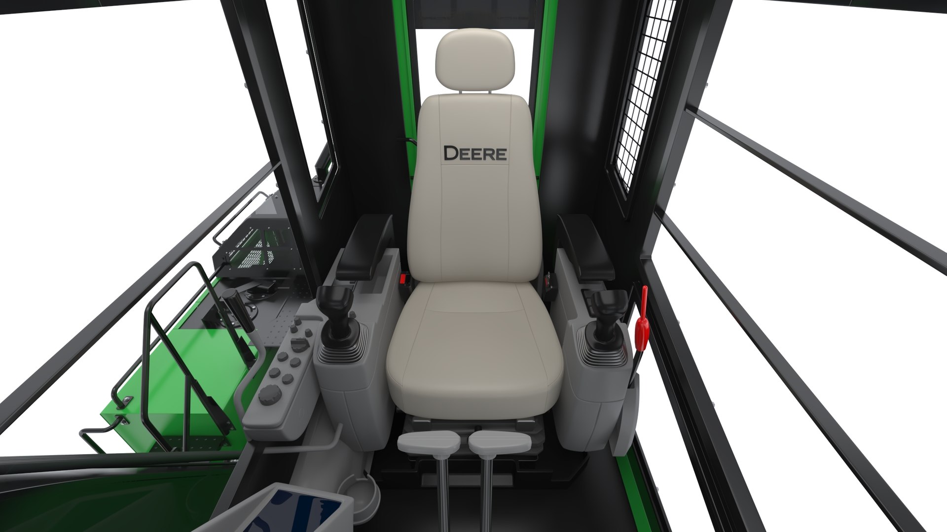 3D 2021 John Deere 2156G Log Loader - TurboSquid 2363410