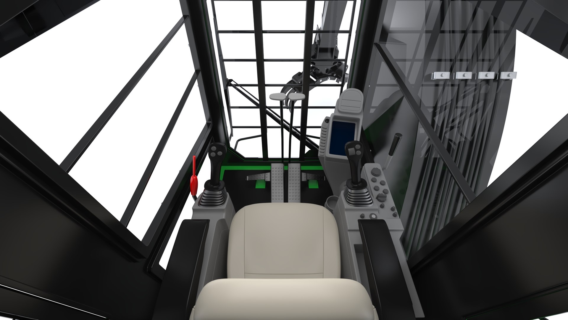 3D 2021 John Deere 2156G Log Loader - TurboSquid 2363410