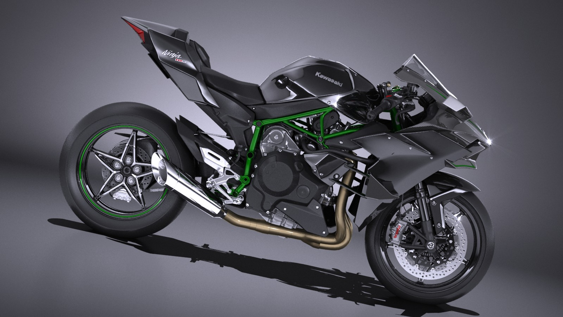 kawasaki ninja h2r max