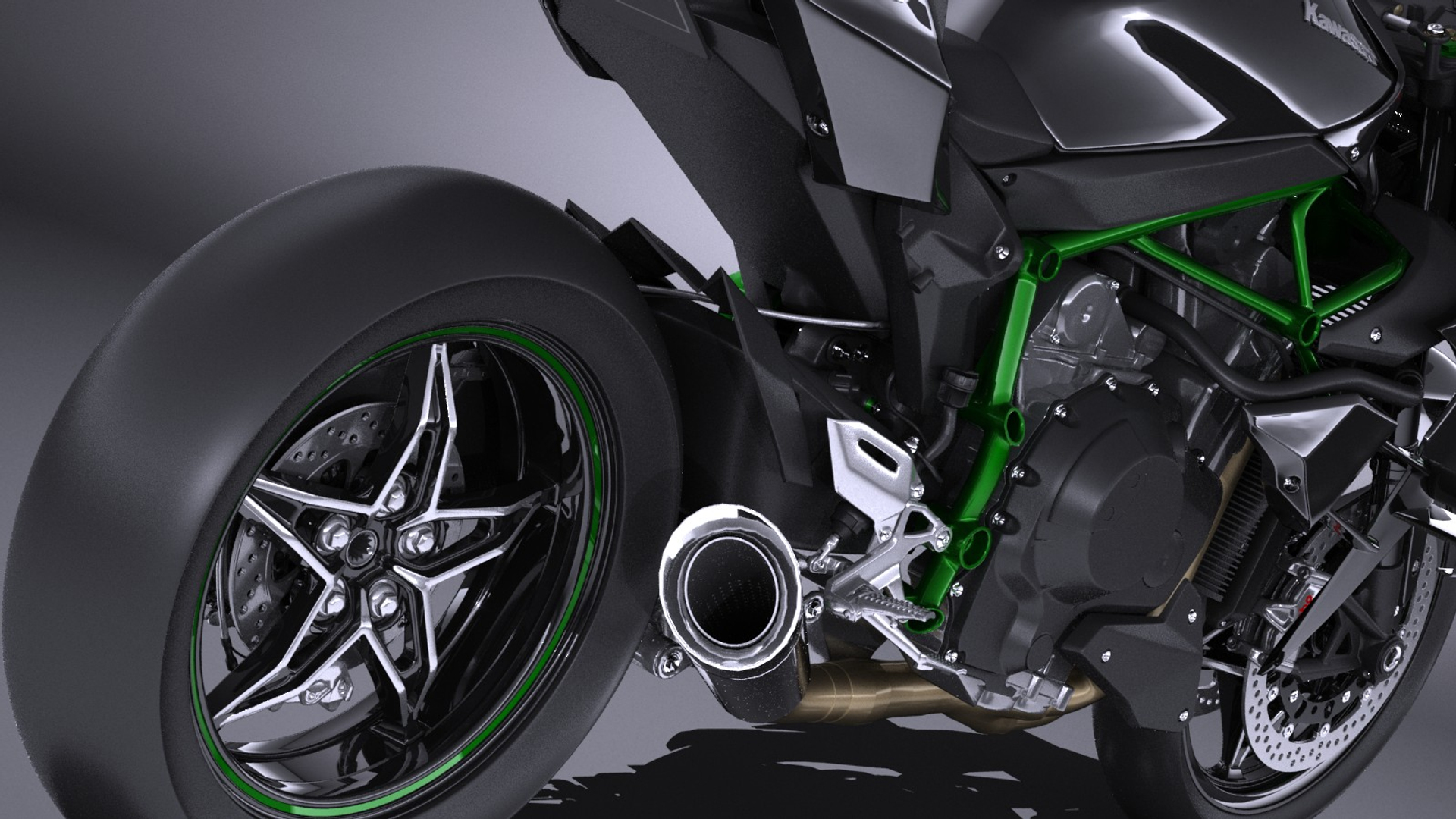 kawasaki ninja h2r max