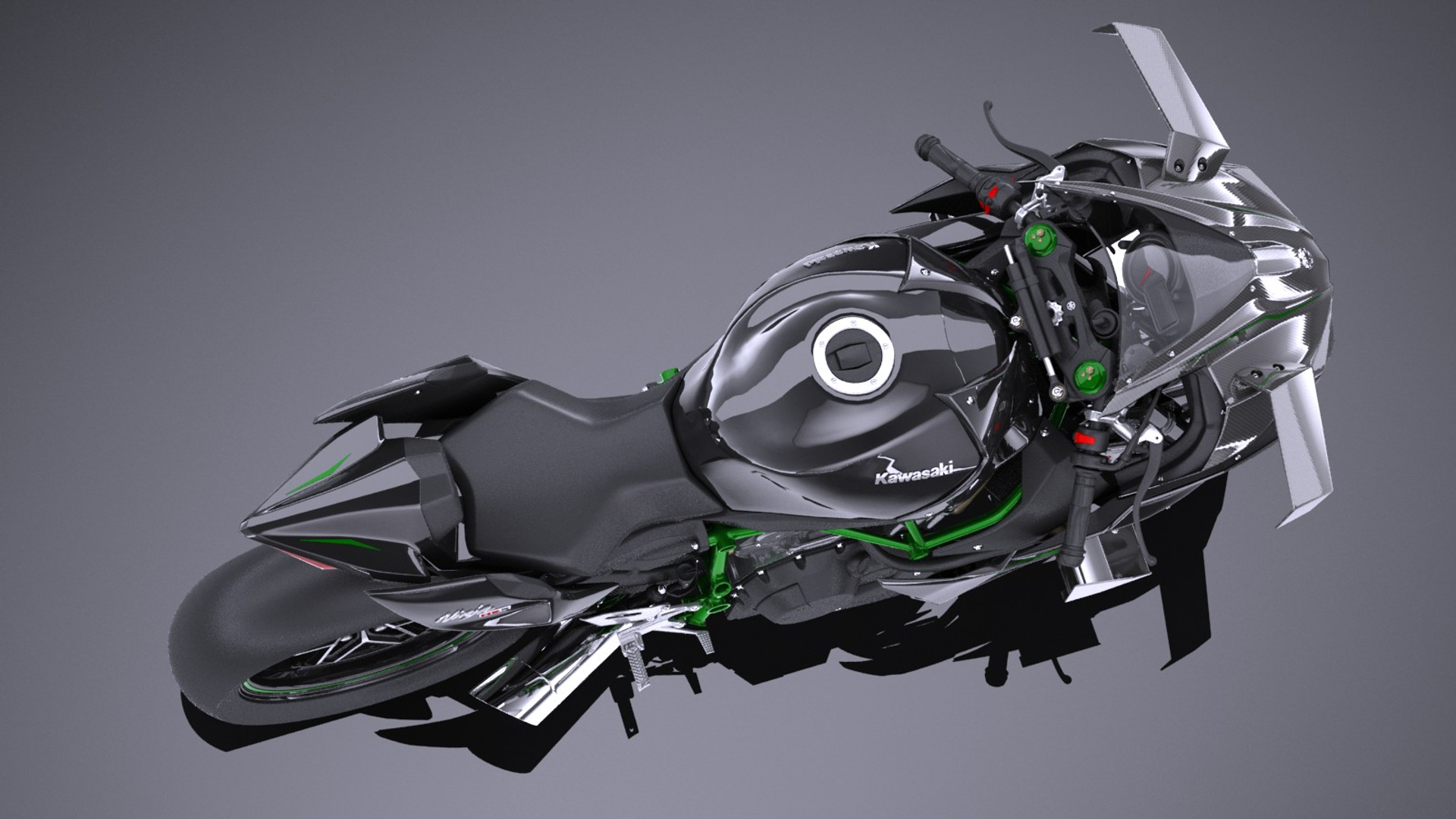 kawasaki ninja h2r max