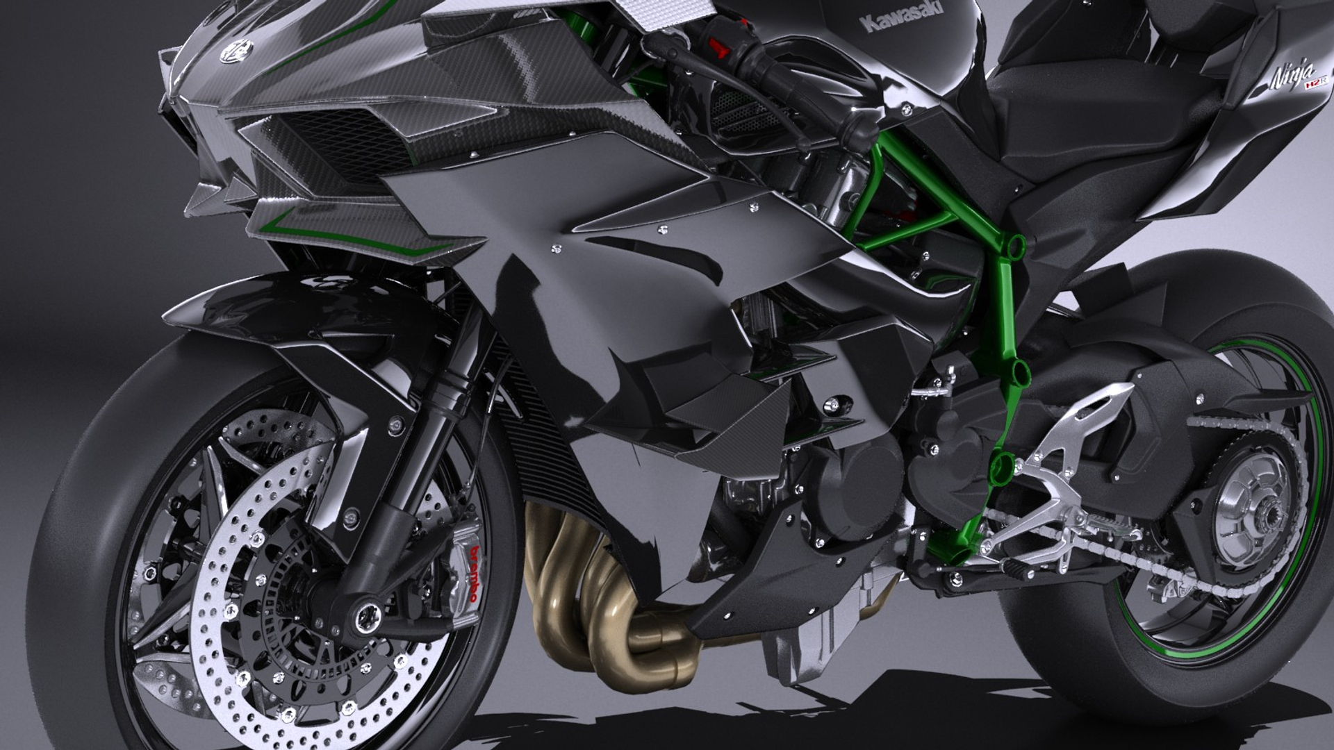 kawasaki ninja h2r max