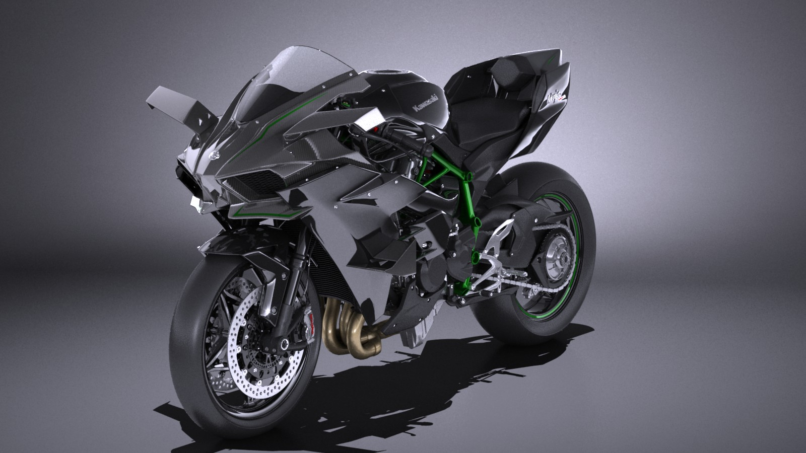 kawasaki ninja h2r max