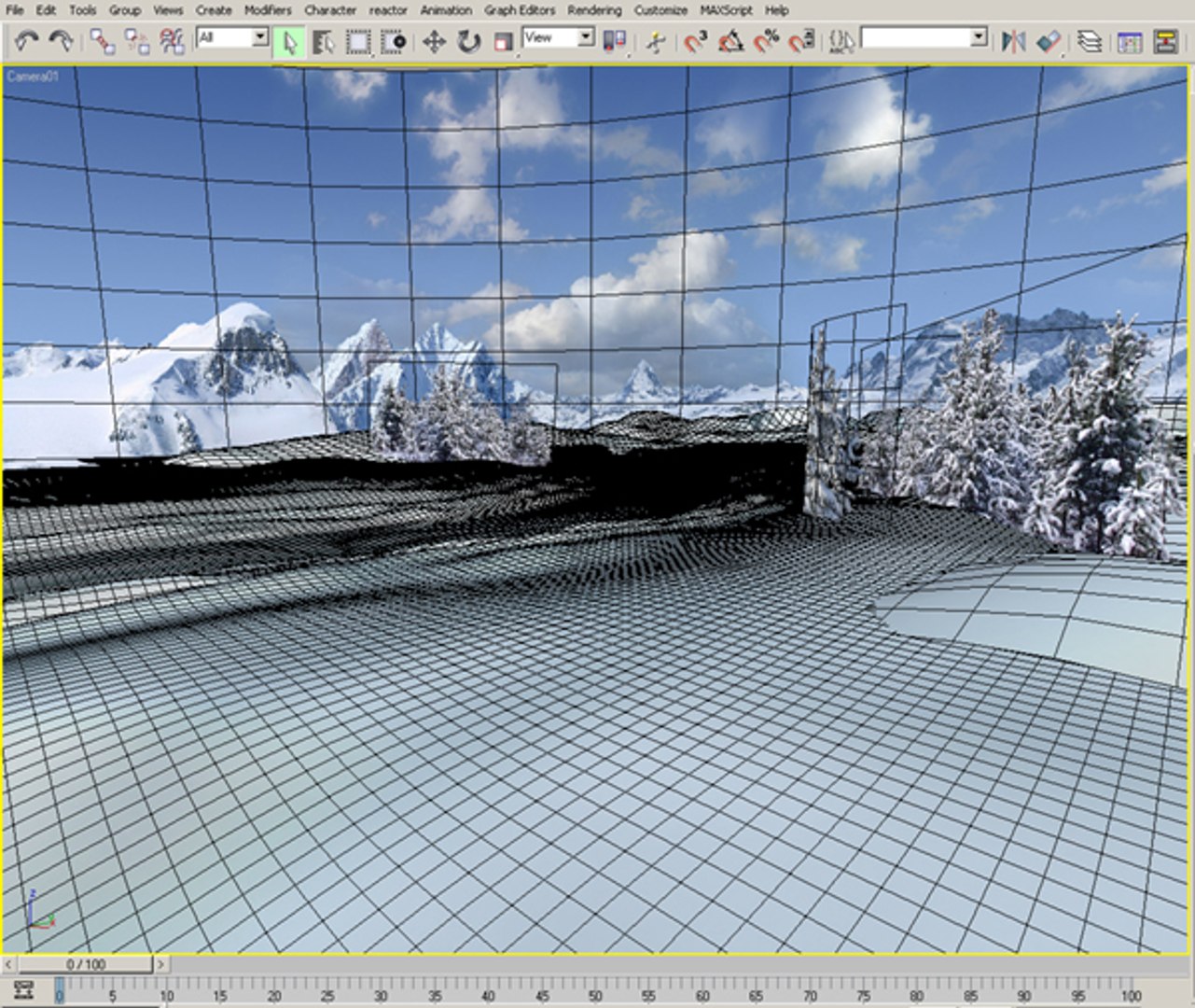 scene 3d model