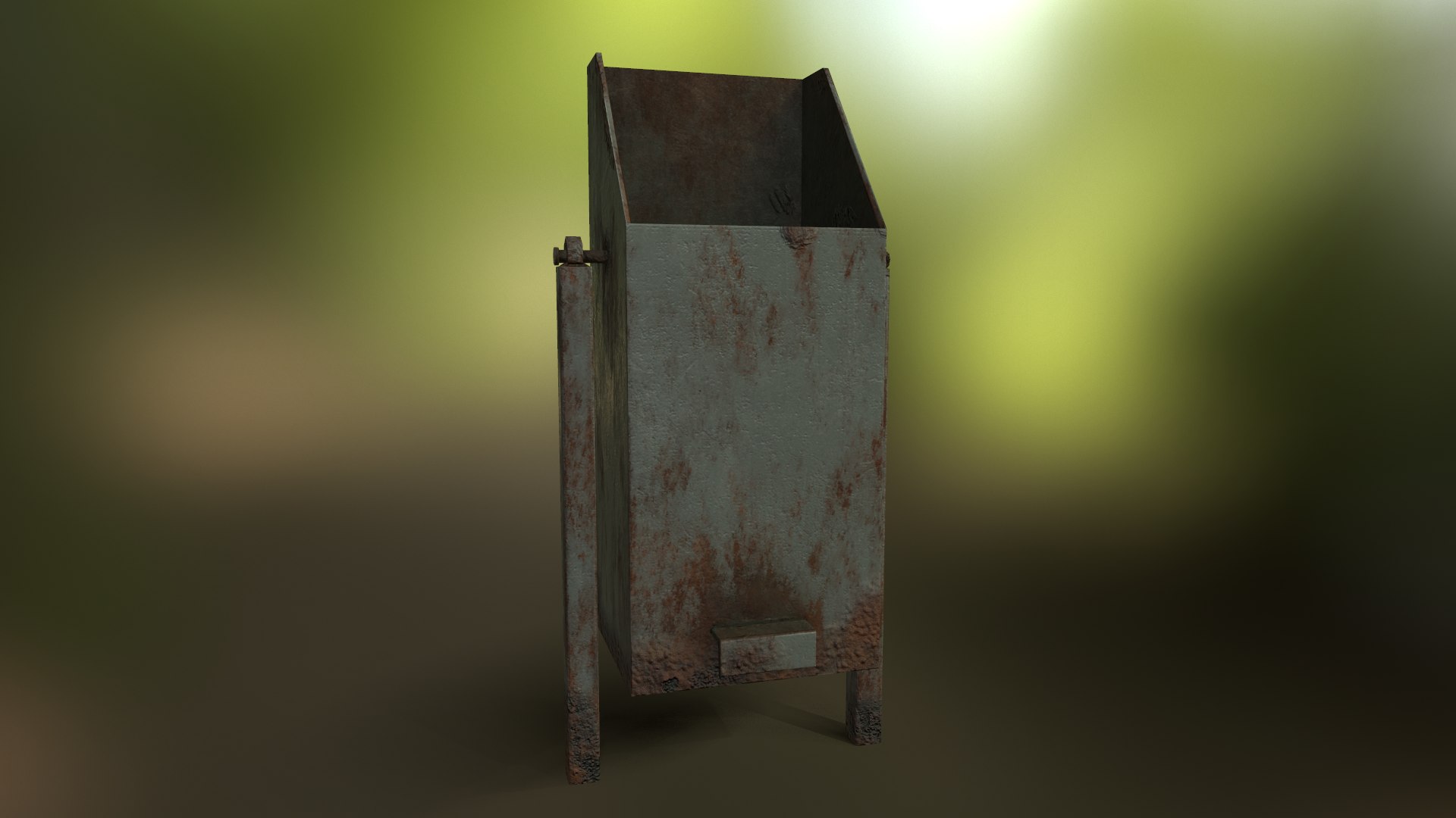 3D trash bin model - TurboSquid 1708443