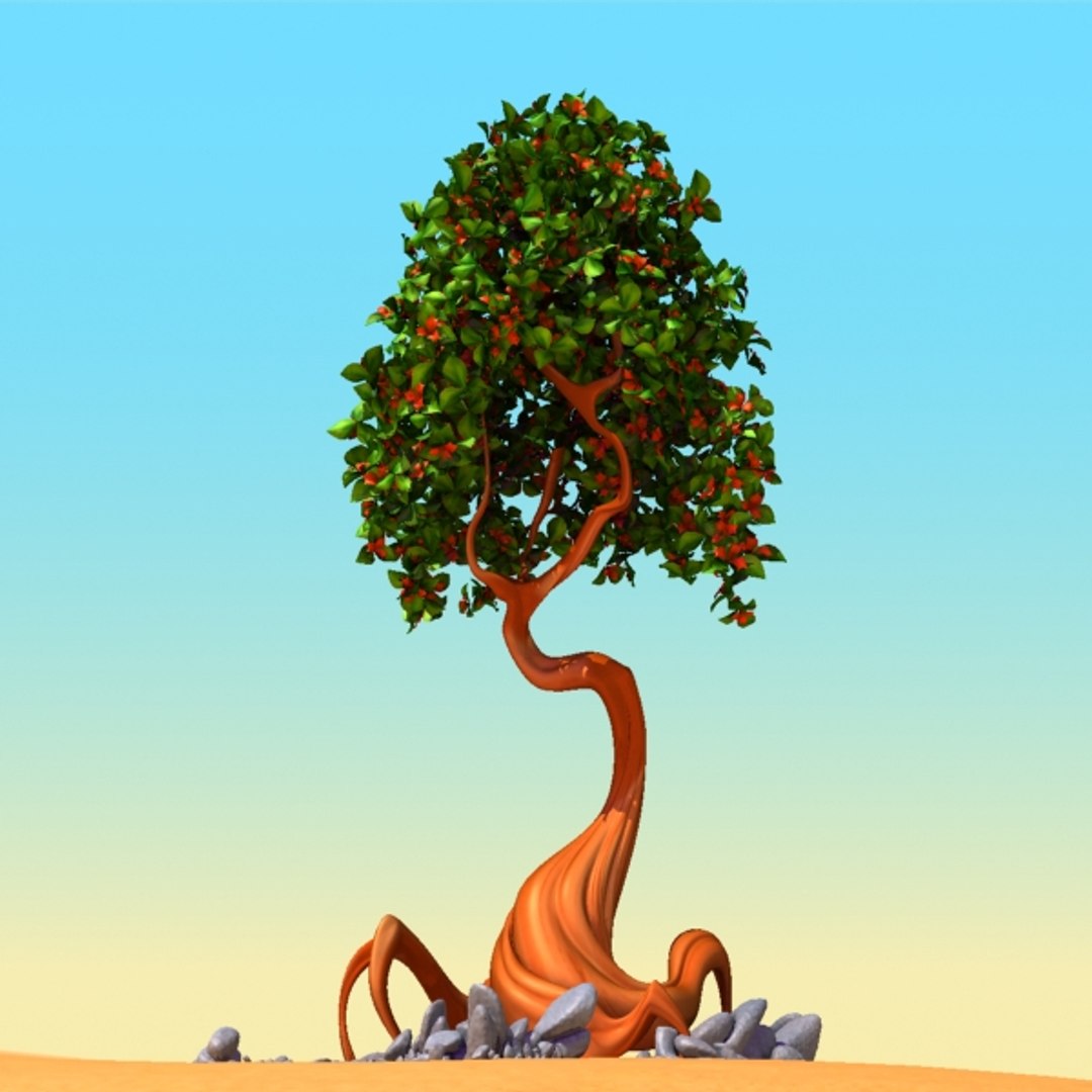 Max Cartoon Tree