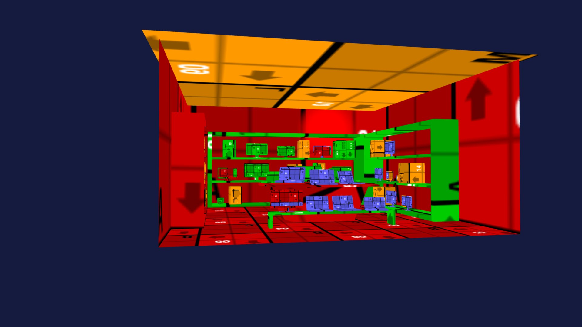 Cartoon Shop Computer 3D Model - TurboSquid 2136620