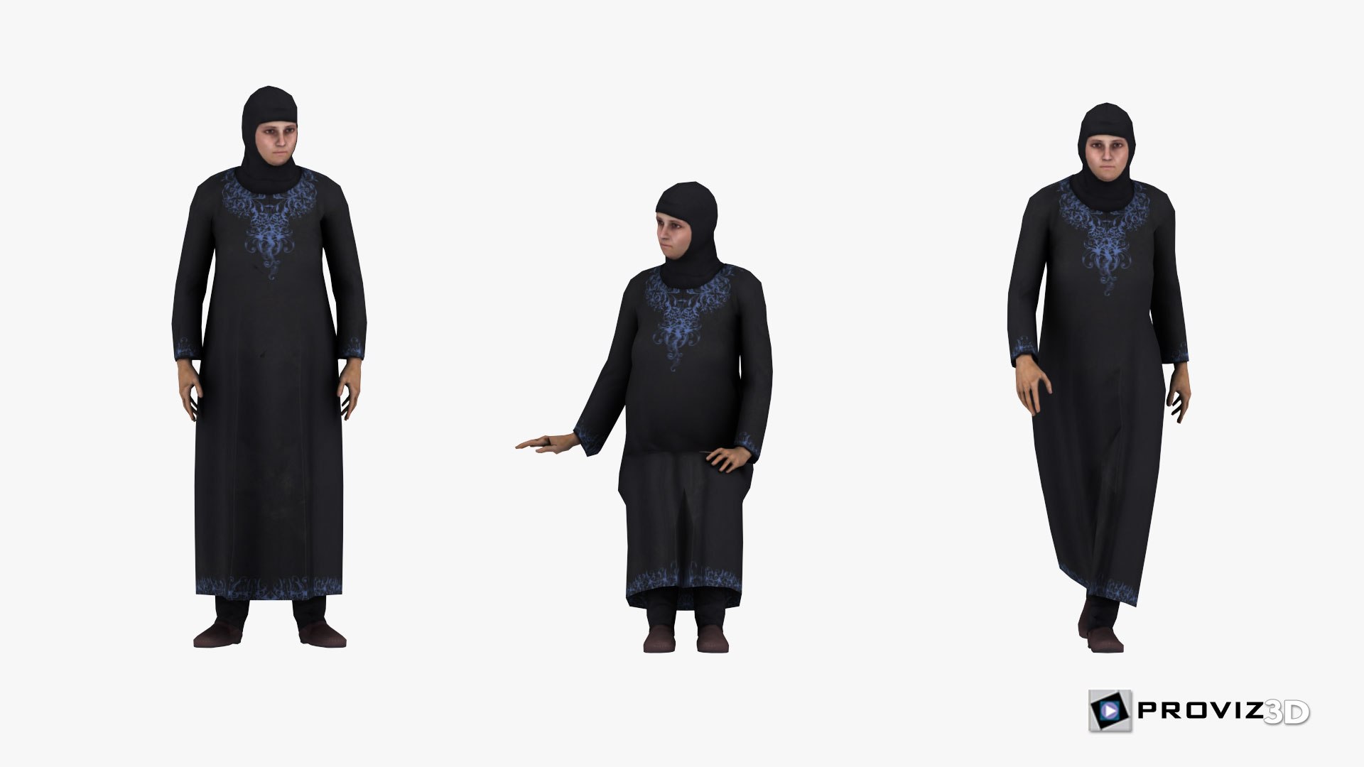 3D People: 30 Still 3D Arabic People Vol. 02 3D Model - TurboSquid 1746892
