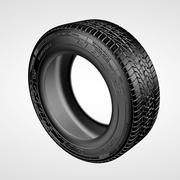 cinema4d realistic generic tire