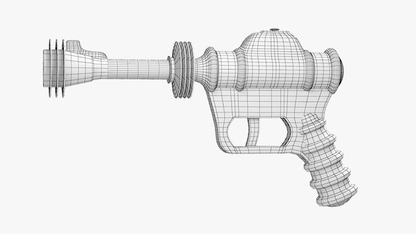 U-235 Atomic Pistol Disintegrator model - TurboSquid 1907807