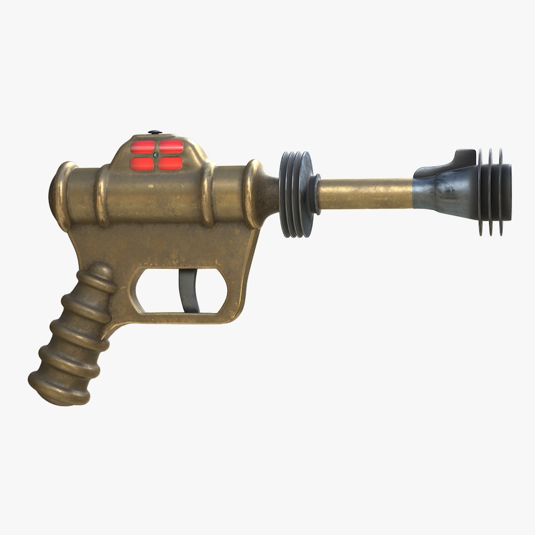 U-235 Atomic Pistol Disintegrator model - TurboSquid 1907807