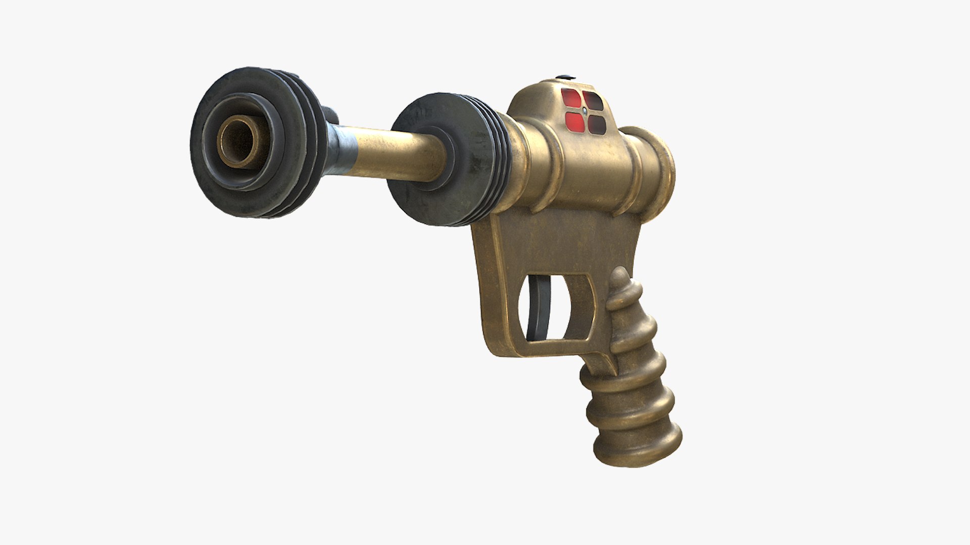 U-235 Atomic Pistol Disintegrator model - TurboSquid 1907807