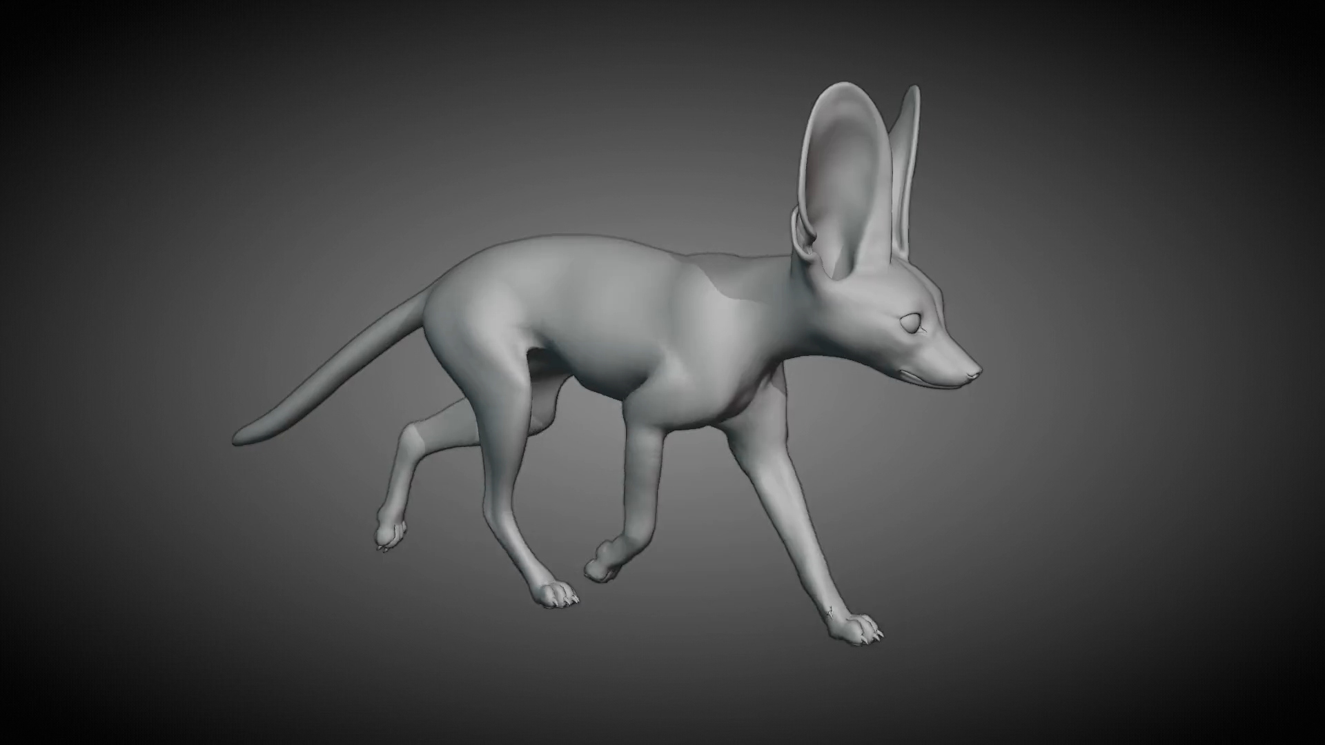 Fennec Fox Animated Model - TurboSquid 2056589