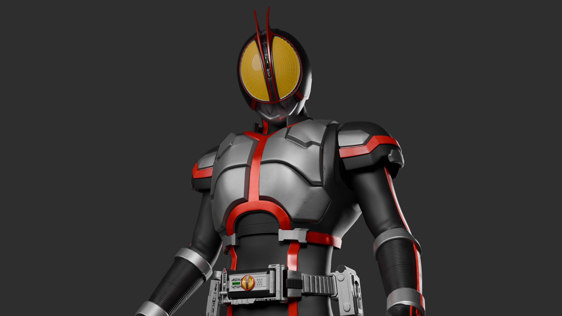 Kamen Rider FAIZ Complete Edition With Axel Form 3D - TurboSquid 2370810