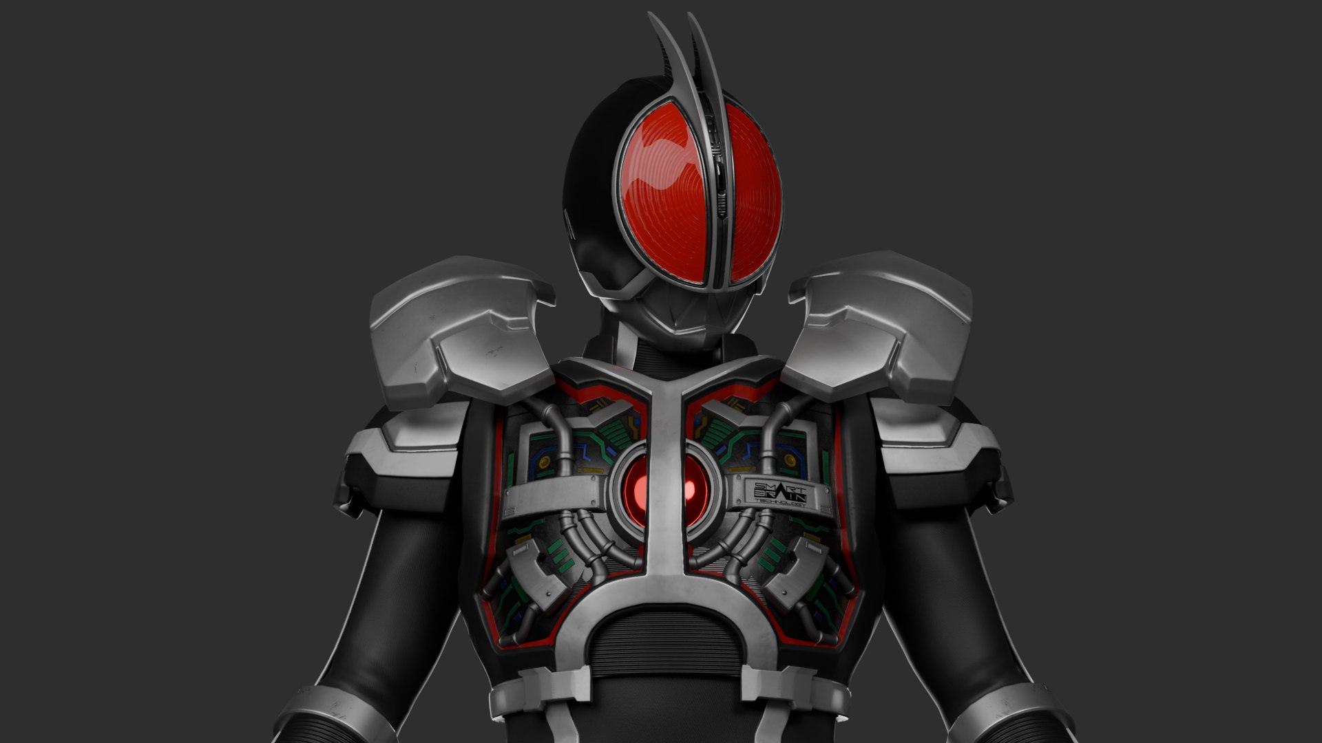 Kamen Rider FAIZ Complete Edition With Axel Form 3D - TurboSquid 2370810