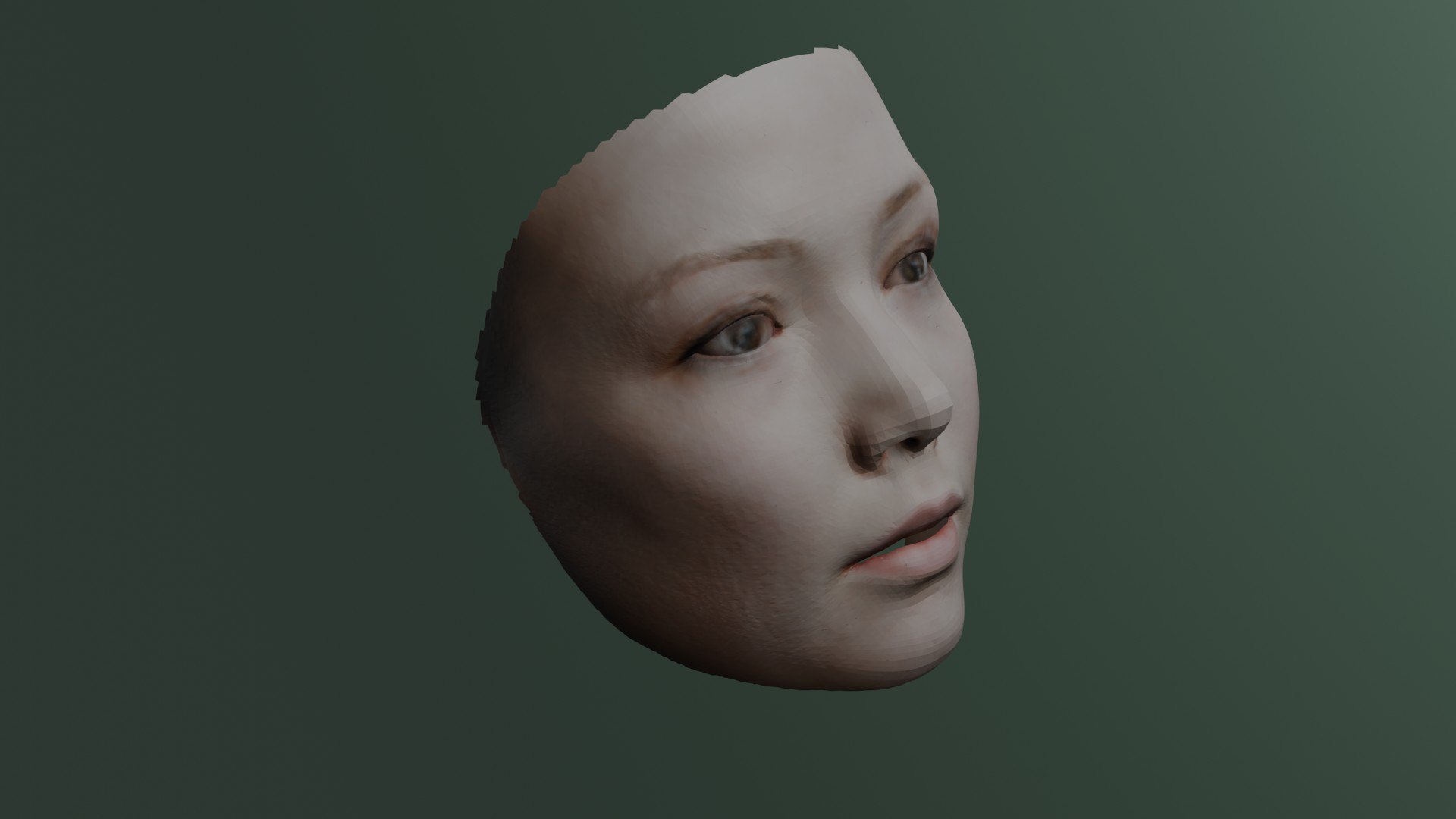 PopFace BaseMesh - Pom Klementieff 3D Model - TurboSquid 2254222