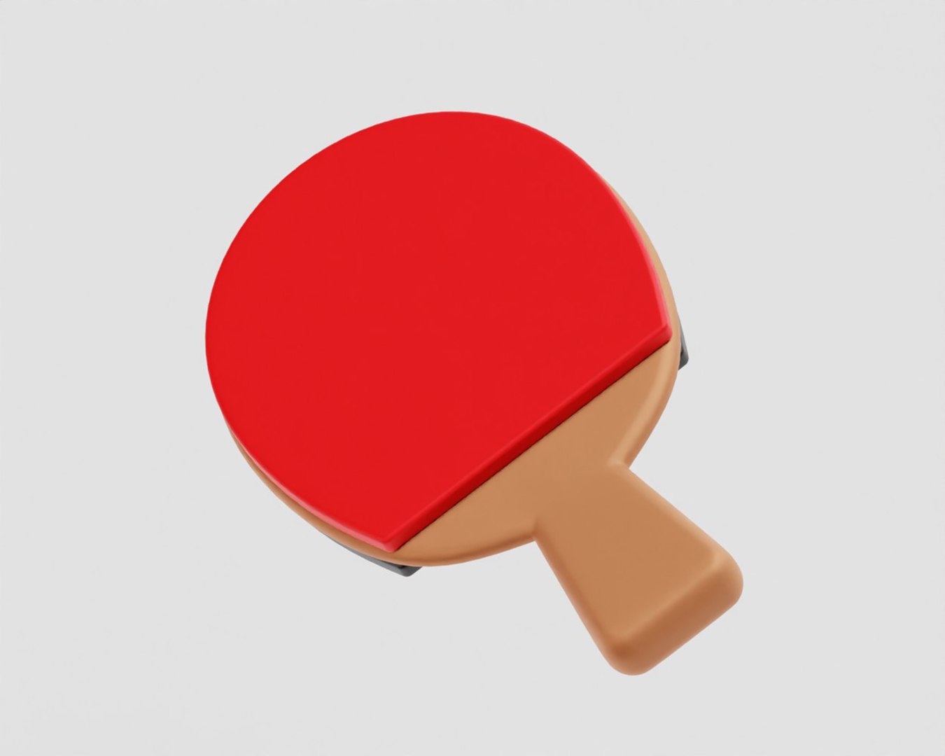 3D Table Tennis Racket And Ball Model - TurboSquid 2315825