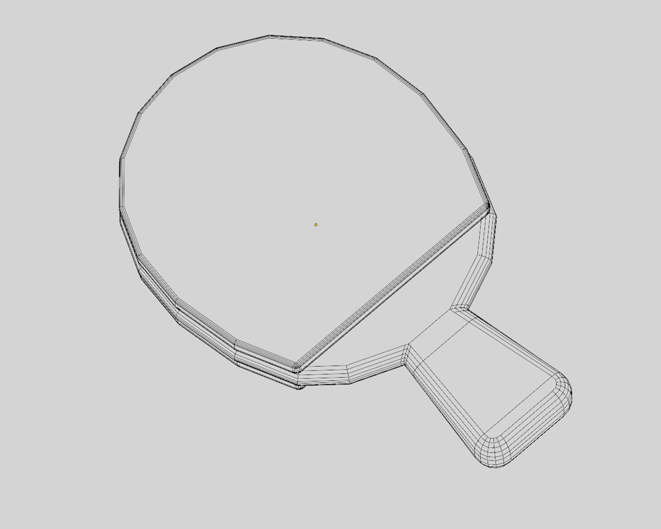 3D Table Tennis Racket And Ball Model - TurboSquid 2315825