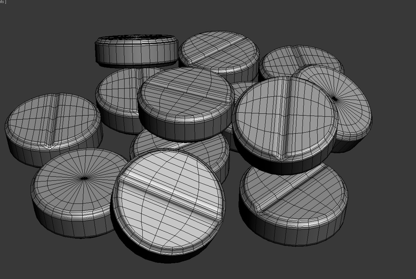 Pill Medication Antibiotic 3D Model - TurboSquid 1406932