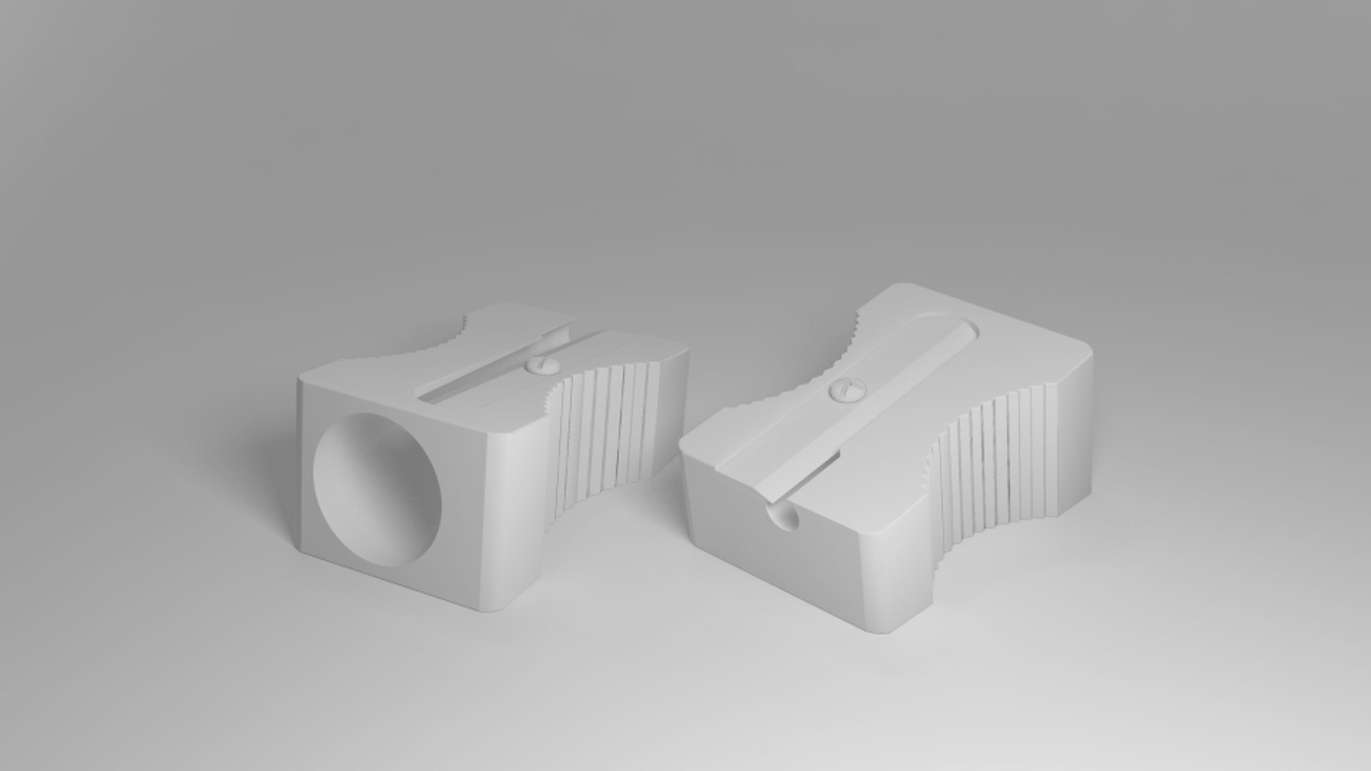 3d pencil sharpener model