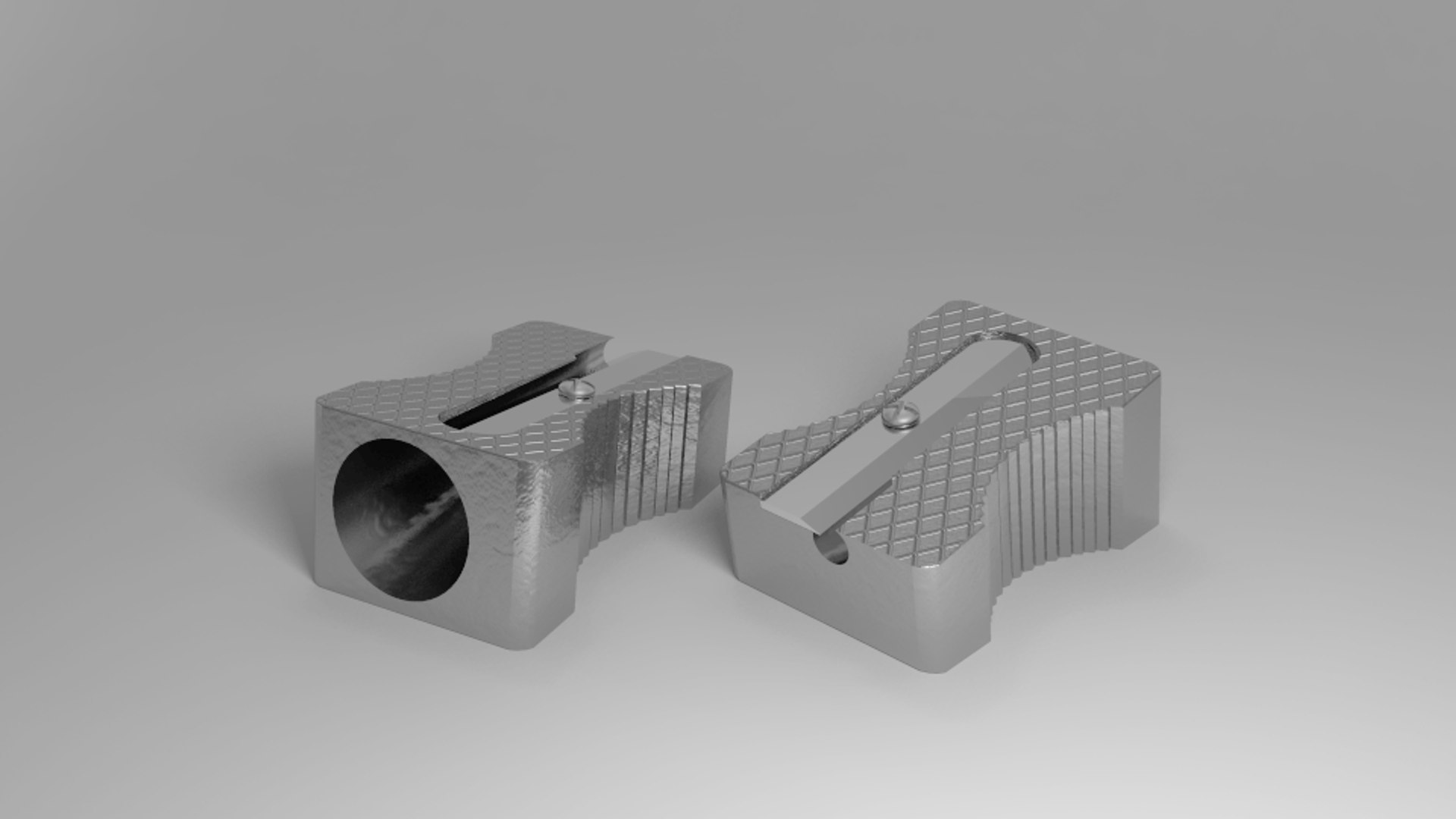 3d pencil sharpener model