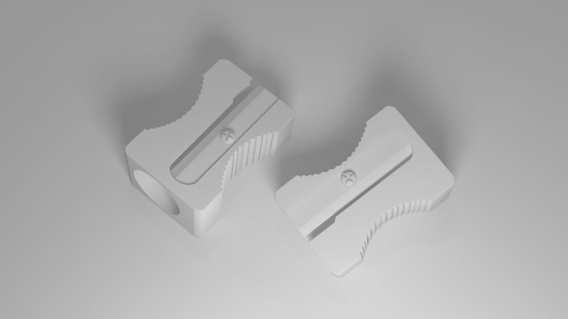 3d pencil sharpener model